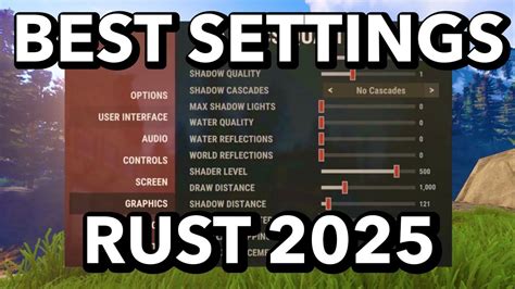 Best Rust Pvpfps Settings For 2025 Double Fps Youtube