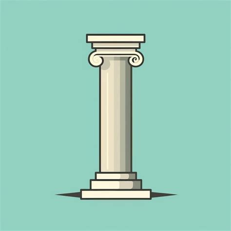 Premium Ai Image Architectural Column
