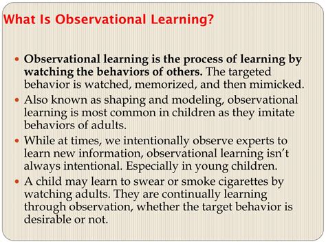 Ppt Observation Learning Copy Powerpoint Presentation Free Download Id11835672