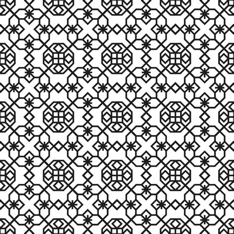 Premium Vector Vector Seamless Pattern Modern Stylish Texture Repeating Geometric Tiles With