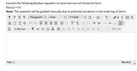Solved Convert The Following Boolean Equation To Canonical Chegg