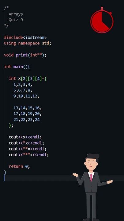 Arrays Quiz 9 C Pointers Youtube