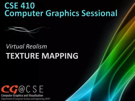 PPT CSE 410 Computer Graphics Sessional PowerPoint Presentation Free