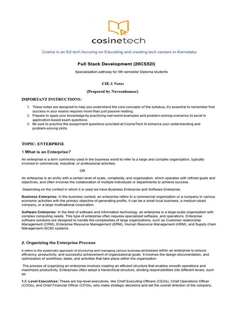 Fsd Cie 1 Notes Pdf Scrum Software Development Software Testing