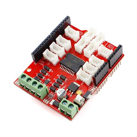 Crowtail Base Shield Ct0001bs Shield Kit Arduino Compatible Crowtail Shield In Elecrow Bazaar