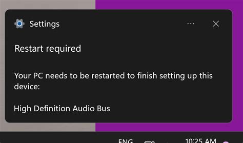 solved your pc needs to be restarted to finish setting up amd