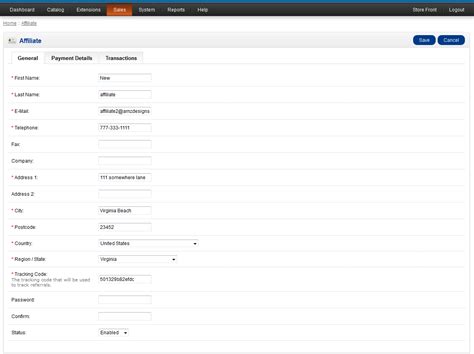 managing affiliate transactions in opencart 1 5 web hosting hub