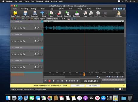 NCH MixPad Multitrack Recorder Masters Download MacOS