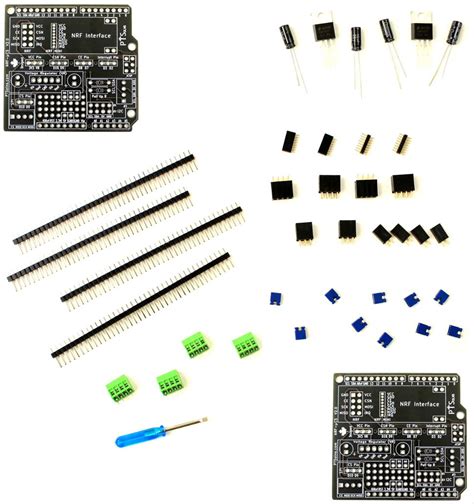 Ptsolns Prototype Pcb Microcontroller Shield For Arduino Uno Nrf Shie