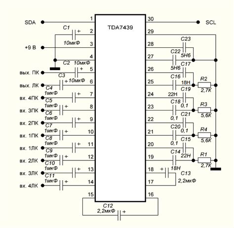 Аудиопроцессор tda lcd arduino