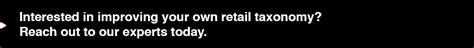 Optimizing Product Taxonomy Retail Taxonomy