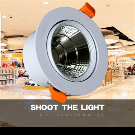 Jual Lampu Spotlight Cob Led Spot Sorot Lampu Plafon Spotlight W Watt Putih Jakarta Pusat