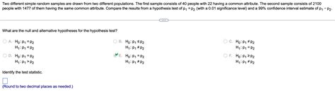 solved b use a 0 01 significance level to construct a