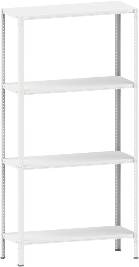 ᐉ Стеллаж металлический 4х100 кг/п 1000х1200х400 мм на болтовом ...