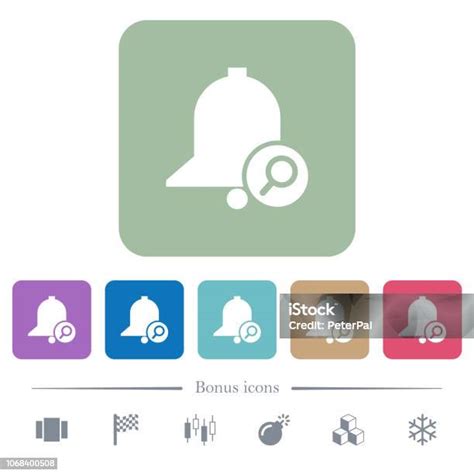 상기 평면 아이콘 색상에 둥근 사각형 배경 찾기 0명에 대한 스톡 벡터 아트 및 기타 이미지 0명 검색 기민 Istock