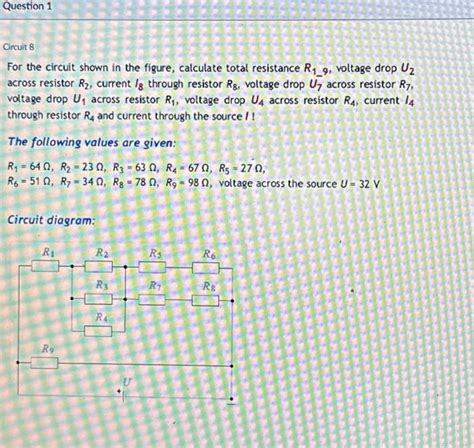 Solved Circuit For The Circuit Shown In The Figure Chegg
