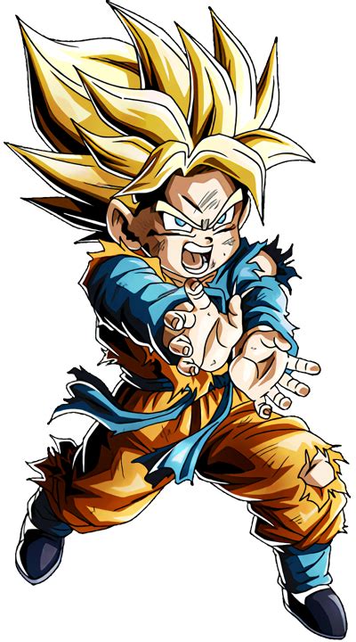 Goten Super Saiyan Render By Lunuel On Deviantart