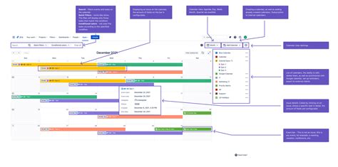 Calendar Interface