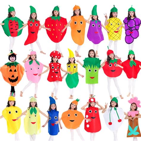 유아 할로윈 의상 코스프레 아동 역할놀이 어린이 옷 과일 야채 공연용 장기자랑 재롱잔치 티몬