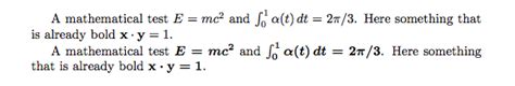 Change Font Weight In Math Mode TeX LaTeX Stack Exchange