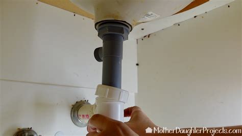 How To Install A Moen Liso Faucet With Pop Up Sink Stopper Mother Babe Projects