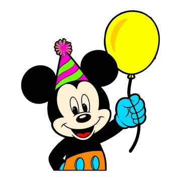 Free Mickey Mouse Walking Clipart Template To Edit Online