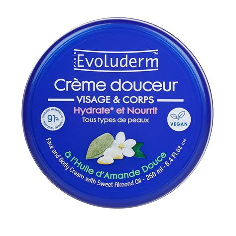 ევოლუდერმი დამატენიანებელი კრემი სახე სხეული 250მლ ავერსი