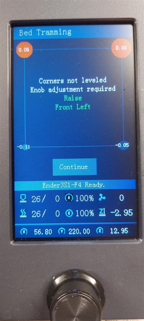 My Cr Touch Sensor Is Detecting Vastly Different Values For Front And
