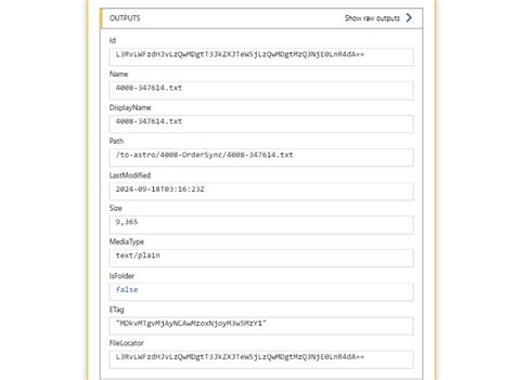 My Logicapp Having Step As Create File Txt And Then Rename File Xml