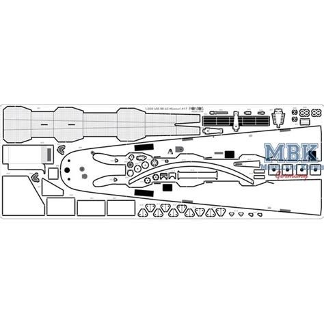 Uss Bb 63 Missouri 1945 Wooden Deck Set 1 1 200