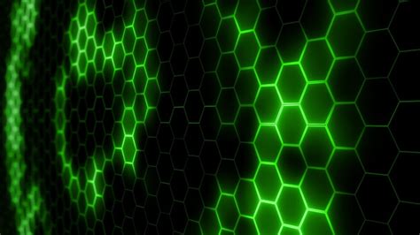 Premium Photo D Rendering Of Abstract Futuristic Hexagonal Mesh With Light Effects