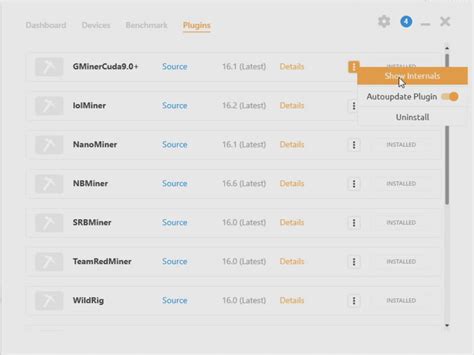 Overclock Parameters NB Miner Cannot Reset To Default Clock Issue Nicehash