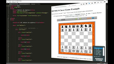 Maquetar Y Preparar Html Y Css Con Id´s Y Clases Para Un Juego De