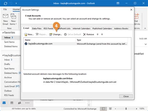 View Old Mail CustomGuide