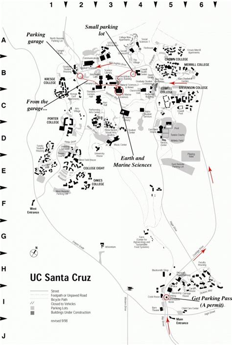 Uc Santa Cruz Campus Map