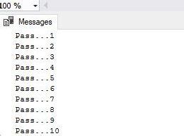 Learn SQL Intro To SQL Server Loops