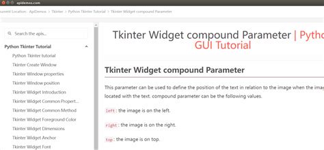 Tkinter Tutorial