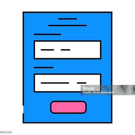 Microcopy Ux Ui 디자인 아이콘 컬러 일러스트 그래픽 사용자 인터페이스에 대한 스톡 벡터 아트 및 기타 이미지 그래픽 사용자 인터페이스 금융 날씬한