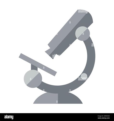 Stationary Medical Microscope Vector Stock Vector Image And Art Alamy