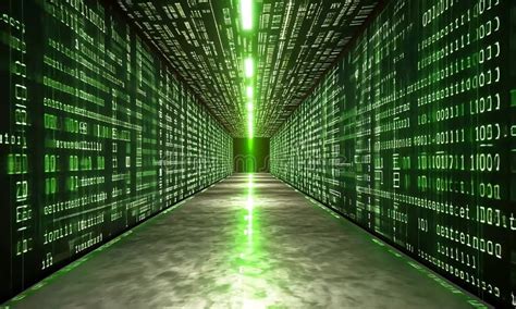 Digital Tunnel Of Binary Code Stock Video Video Of Programming Html 369629555