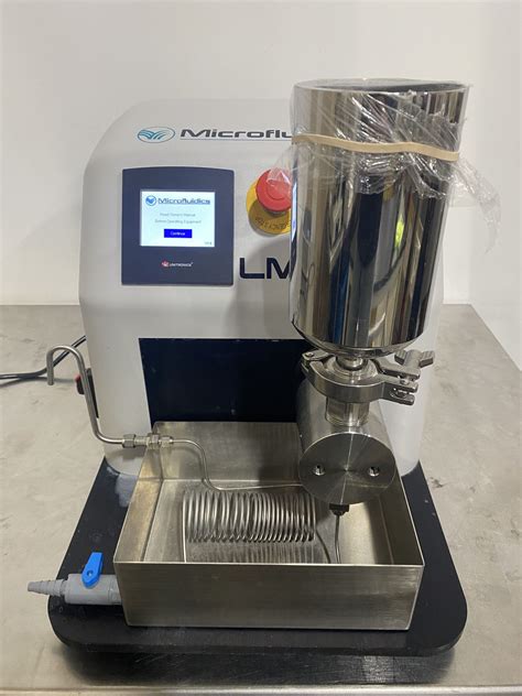 Microfluidics Lm10 Microfluidizer Banebio