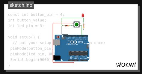 кнопка Wokwi Esp32 Stm32 Arduino Simulator