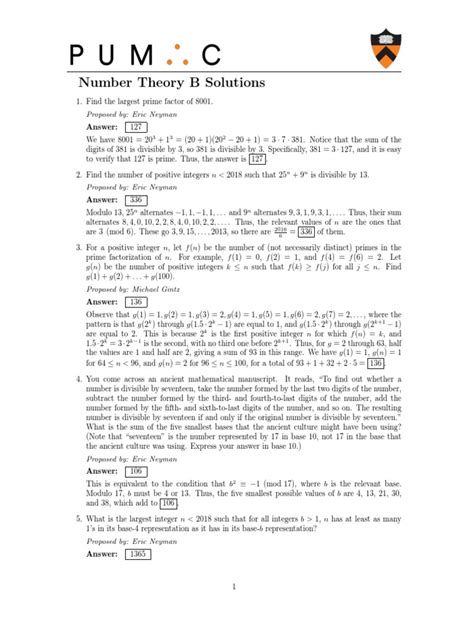 number theory b solutions pdf numbers mathematical objects