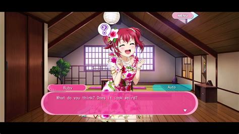 Llsif Side Story Ruby Kurosawa Fashionable Frills Youtube