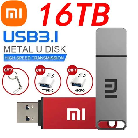 Xiaomi Usb Flash Drive Tb Pendrive Tb Tb Memory Stick Type C Tb Otg In