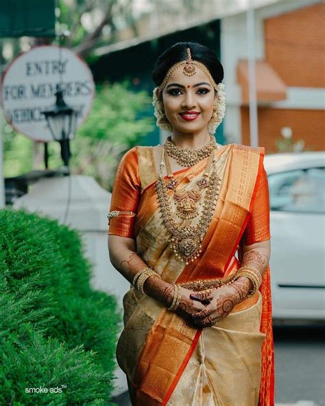 Pin By Shakthiparvathy On Wedding Indian Hairstyles For Saree Bridal