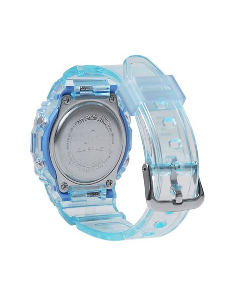 G Shock G Shock Womens Digital Blue Resin Watch 37 9mm Bgd565sj 2