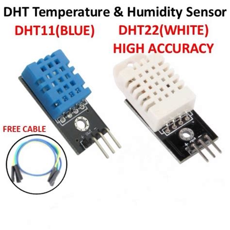 Dht11 Dht22 Dht 11 22 High Accuracy Temperature And Humidity Moisture