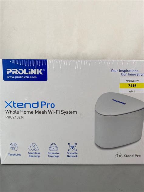 Prolink Prc2402m Mesh Wifi System Router Computers And Tech Parts And Accessories Networking On
