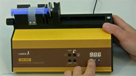 2 Programming Of The Syringe Pump Lambda